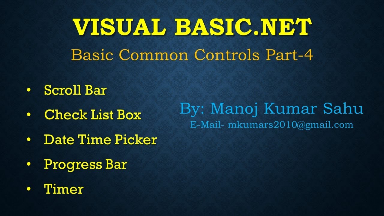 Vb Net Scrollbar At Timothy Sizemore Blog