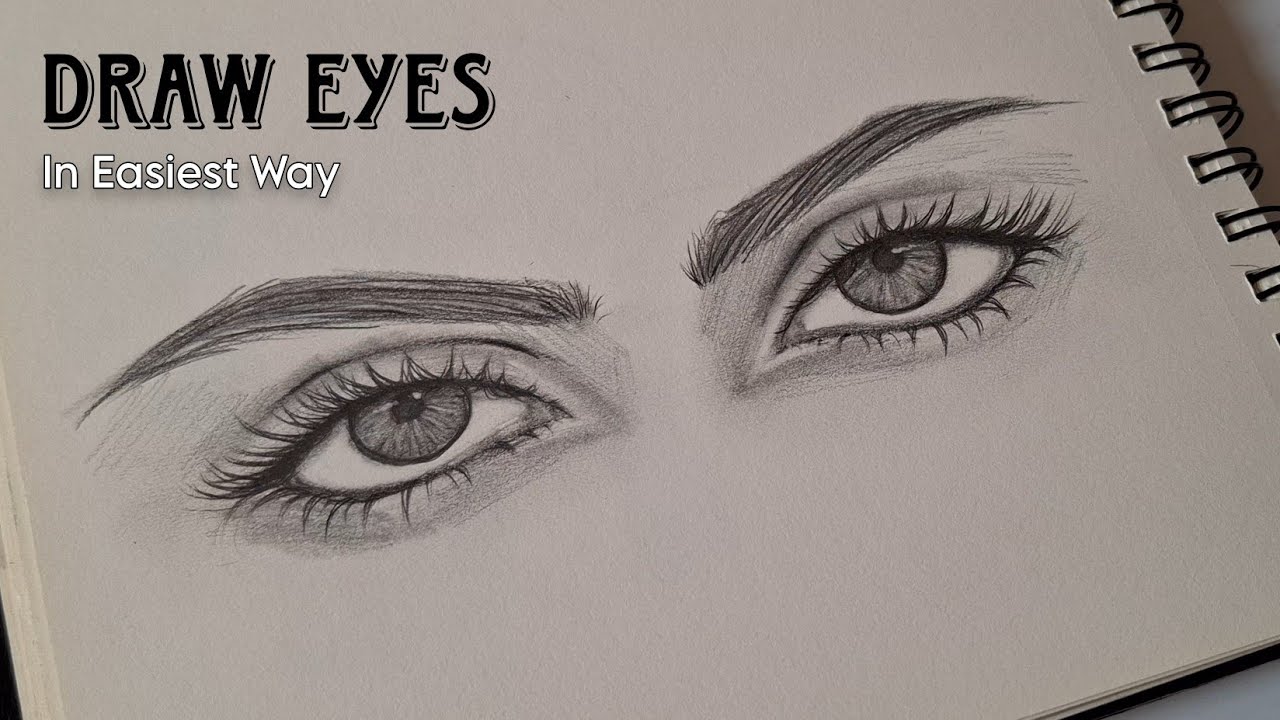 How I Draw Eyes Youtube