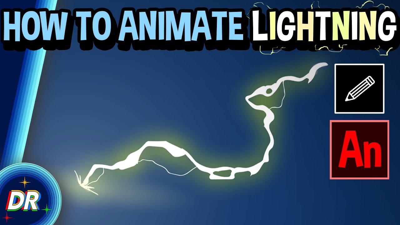 How To Animate A Lightning Strike âš Youtube