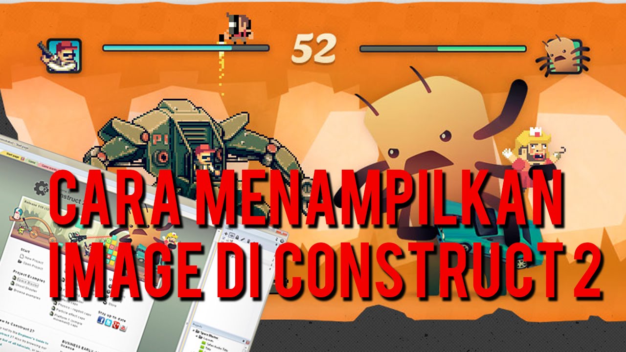 Tutorial Construct 2 Menampilkan Image Youtube
