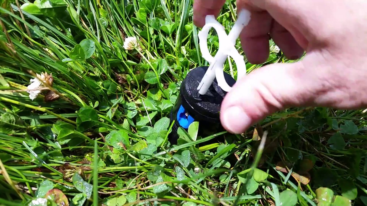 How To Adjust Hunter Irrigation Sprinkler Heads Youtube