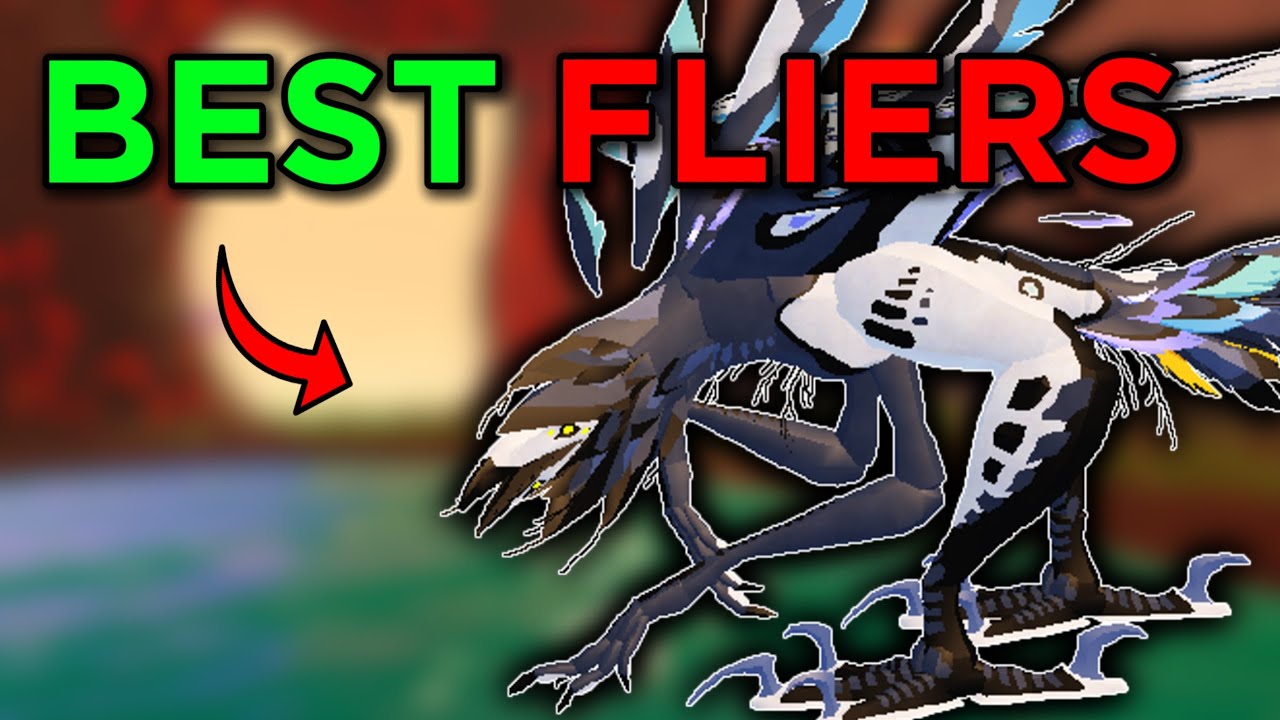 Top 5 Best Fliers In Creatures Of Sonaria Youtube