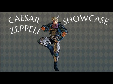 Caesar Zeppeli Showcase Jjba All Star Battle R Youtube