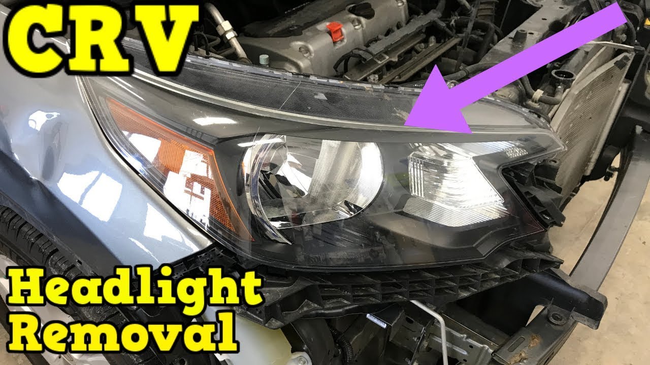How To Replace Honda Crv Headlight