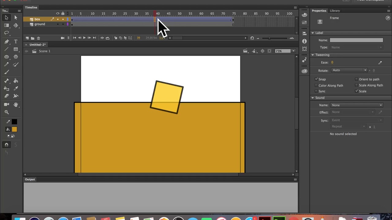 Gd190 Adobe Animate Cc Tutorials Motiontween Youtube