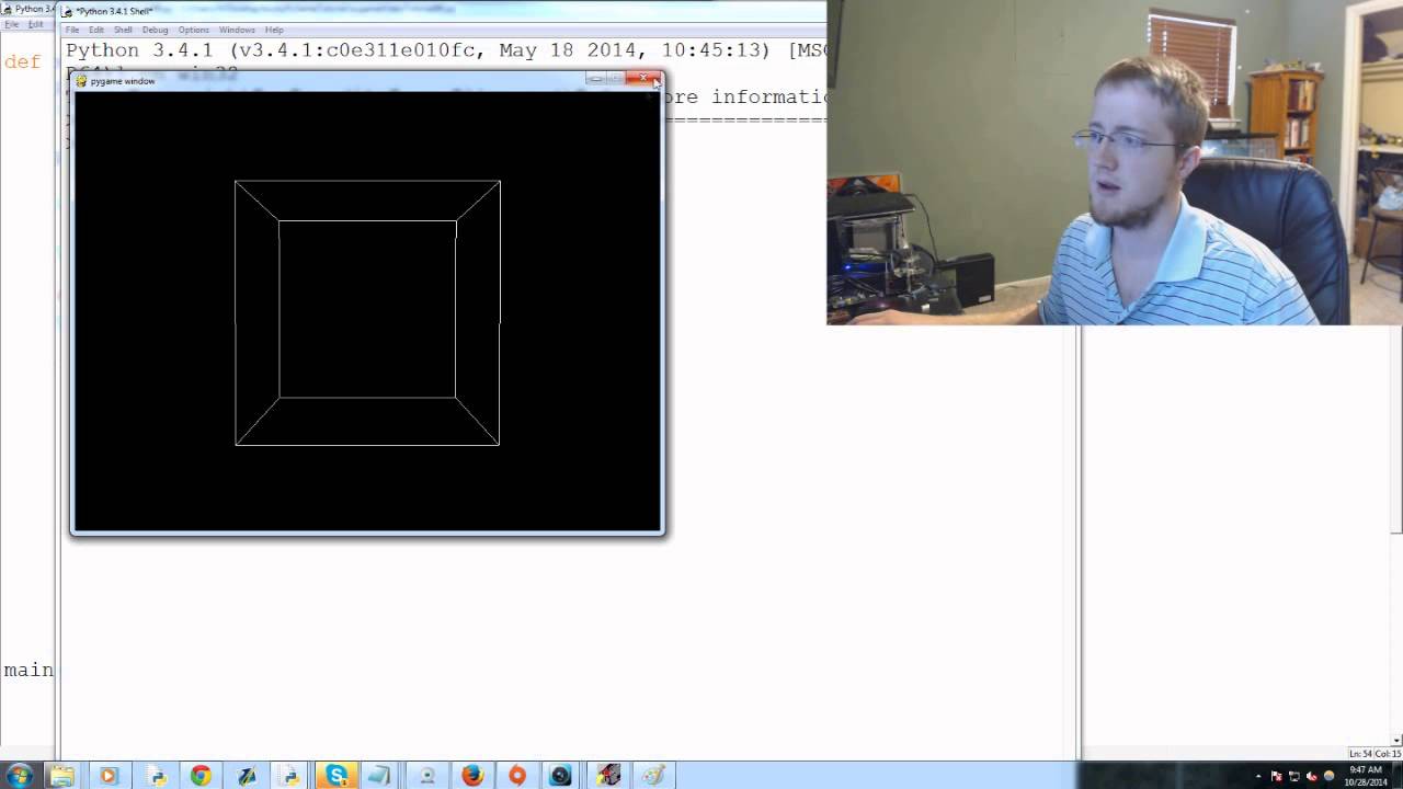 Pygame Python Game Development Tutorial 96 Pyopengl Display Rules