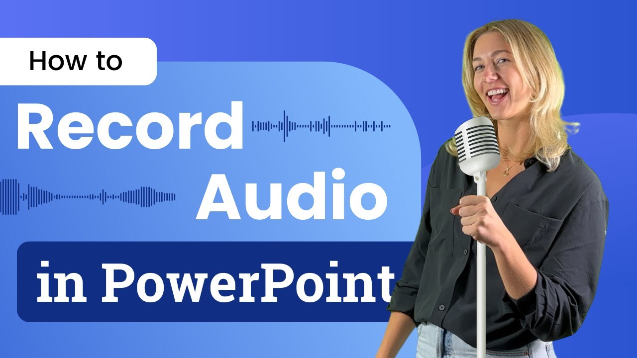 How To Record And Add Audio In Powerpoint Youtube