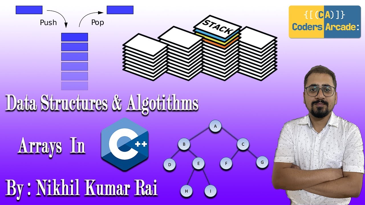 Data Structures In C Programming Introduction To Arrays Youtube