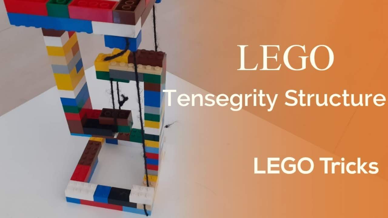 Quick Easy Way To Create Lego Tensegrity Structure Youtube