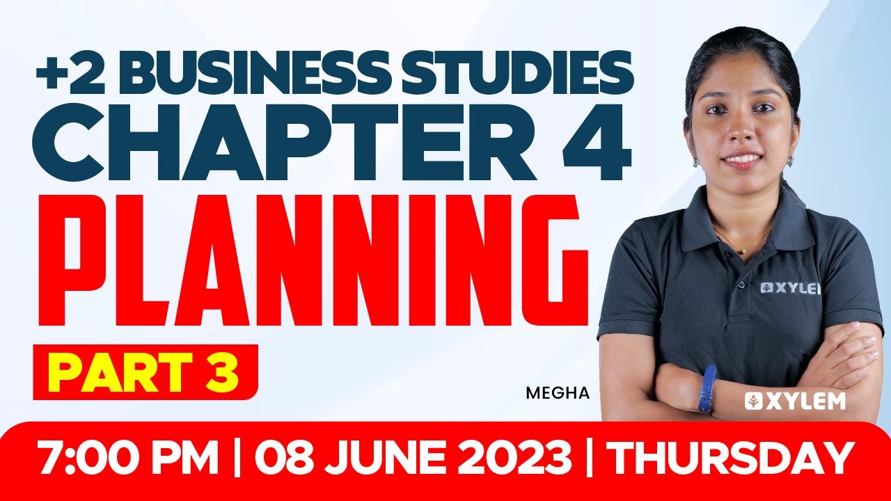 Plus Two Commerce Business Studies Chapter 4 Planning Part 3