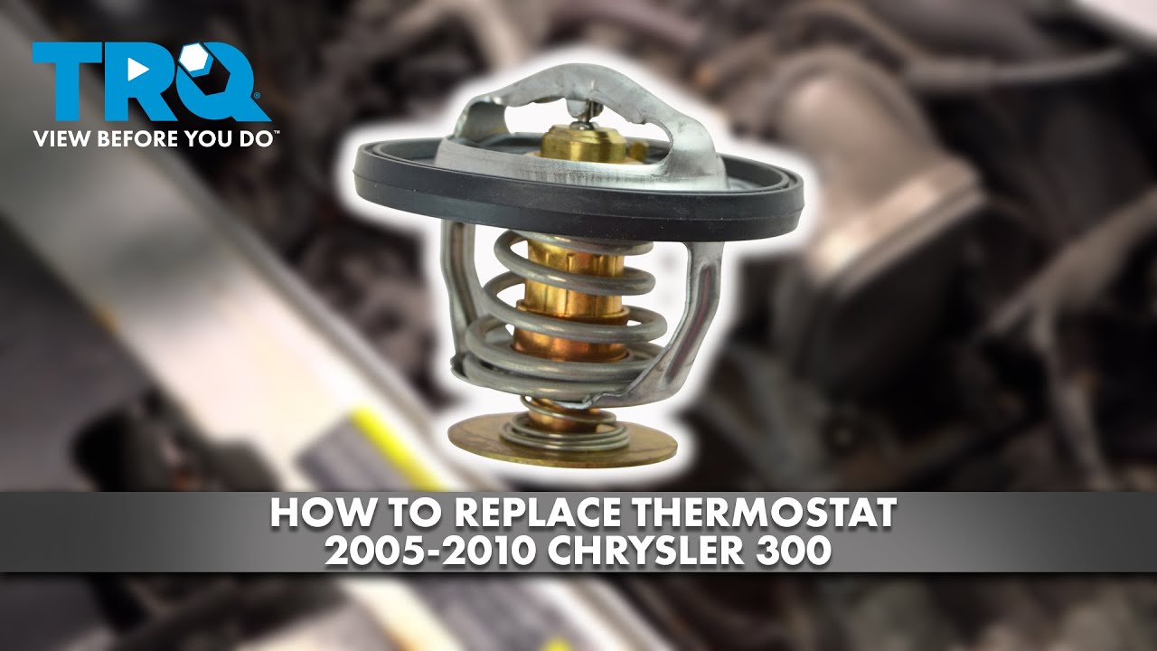 How To Replace Thermostat 2005 2010 Chrysler 300 1a Auto