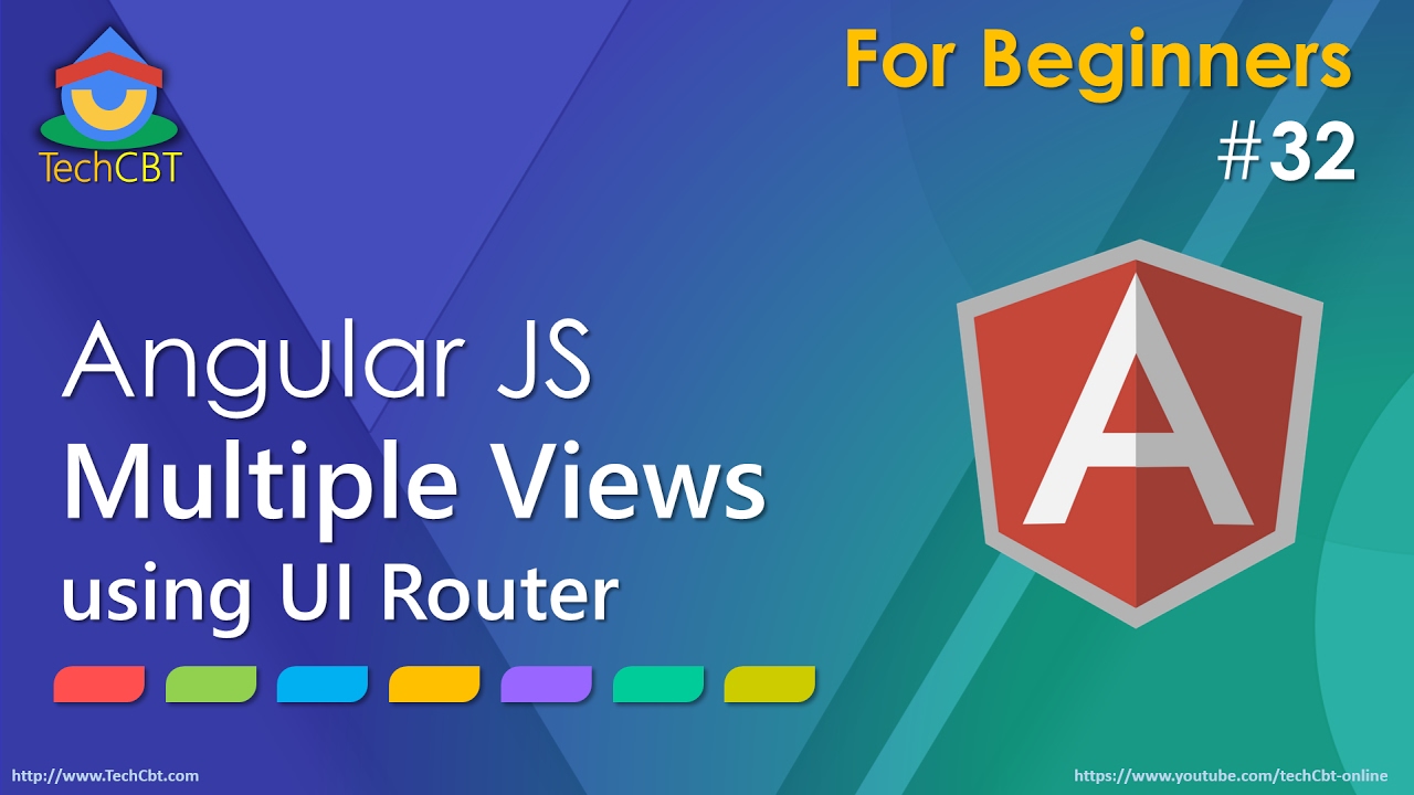Angularjs Ui Router Multiple And Simultaneous Views Youtube