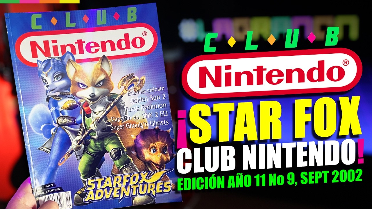 Star Fox Adventures Club Nintendo Septiembre 2002 Lagrancn Youtube