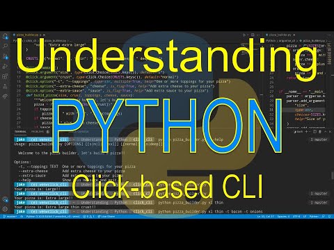 Understanding Python Click Based Cli Youtube