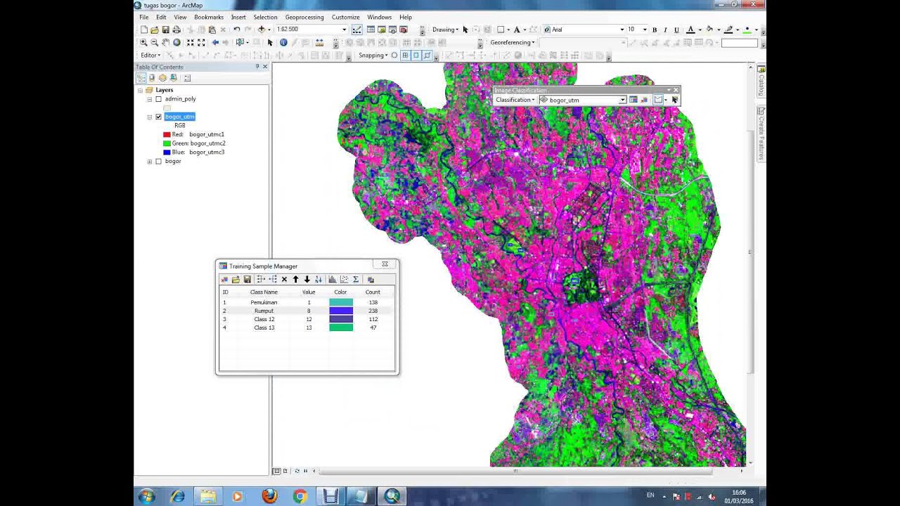 Training Sample Tutorial Arcgis Youtube