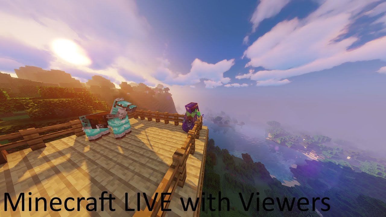 Minecraft Live With Viewers Youtube