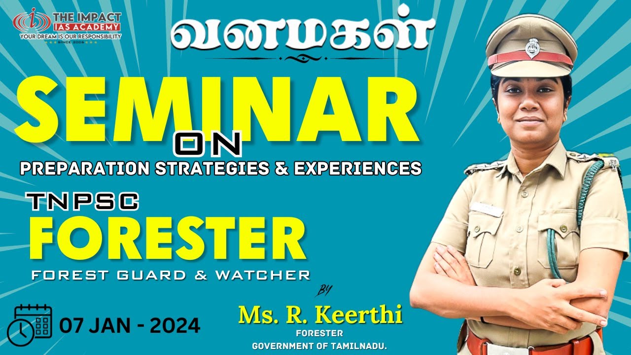 Forest Exam Free Seminar Preparation Strategies Experiences