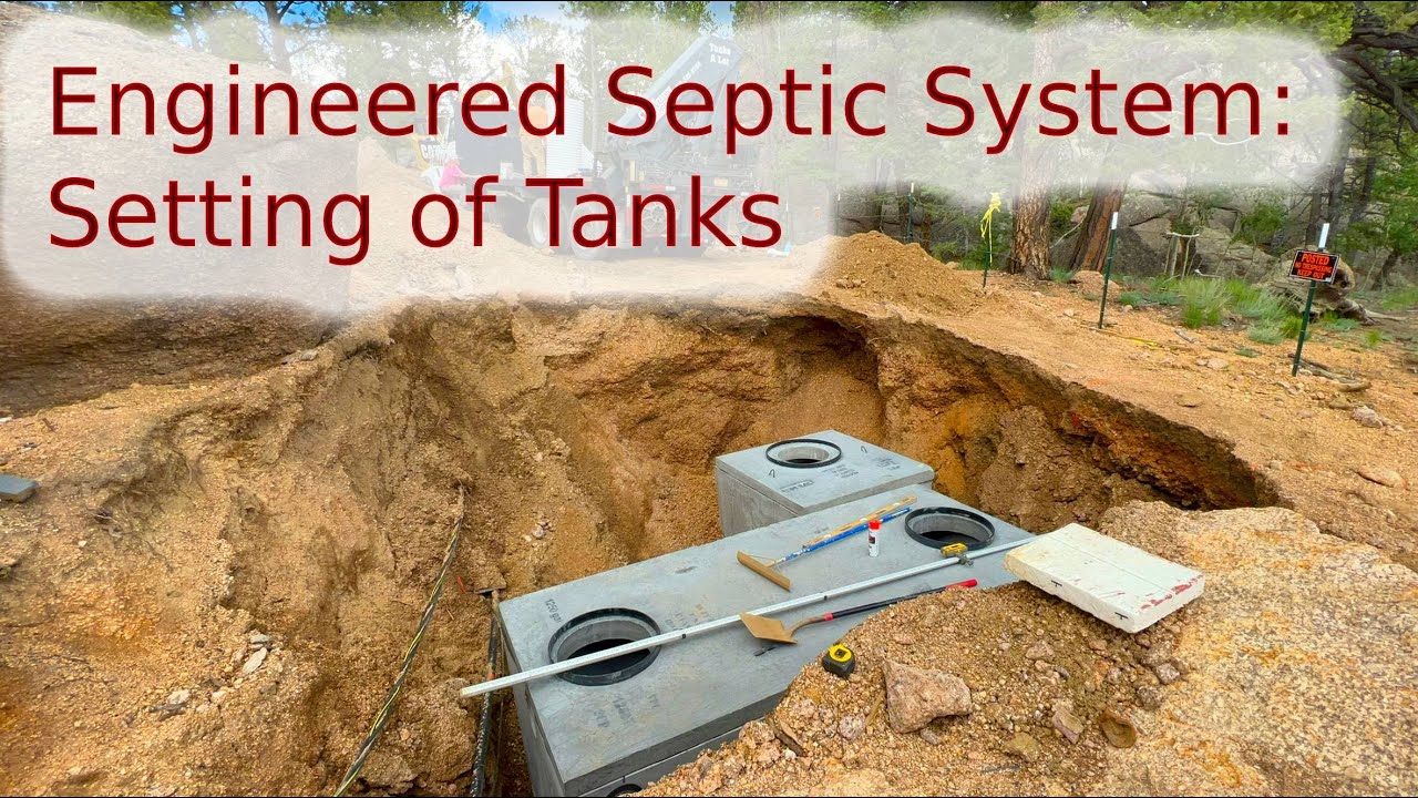 Challenging Engineered Septic System Tank Placement Youtube