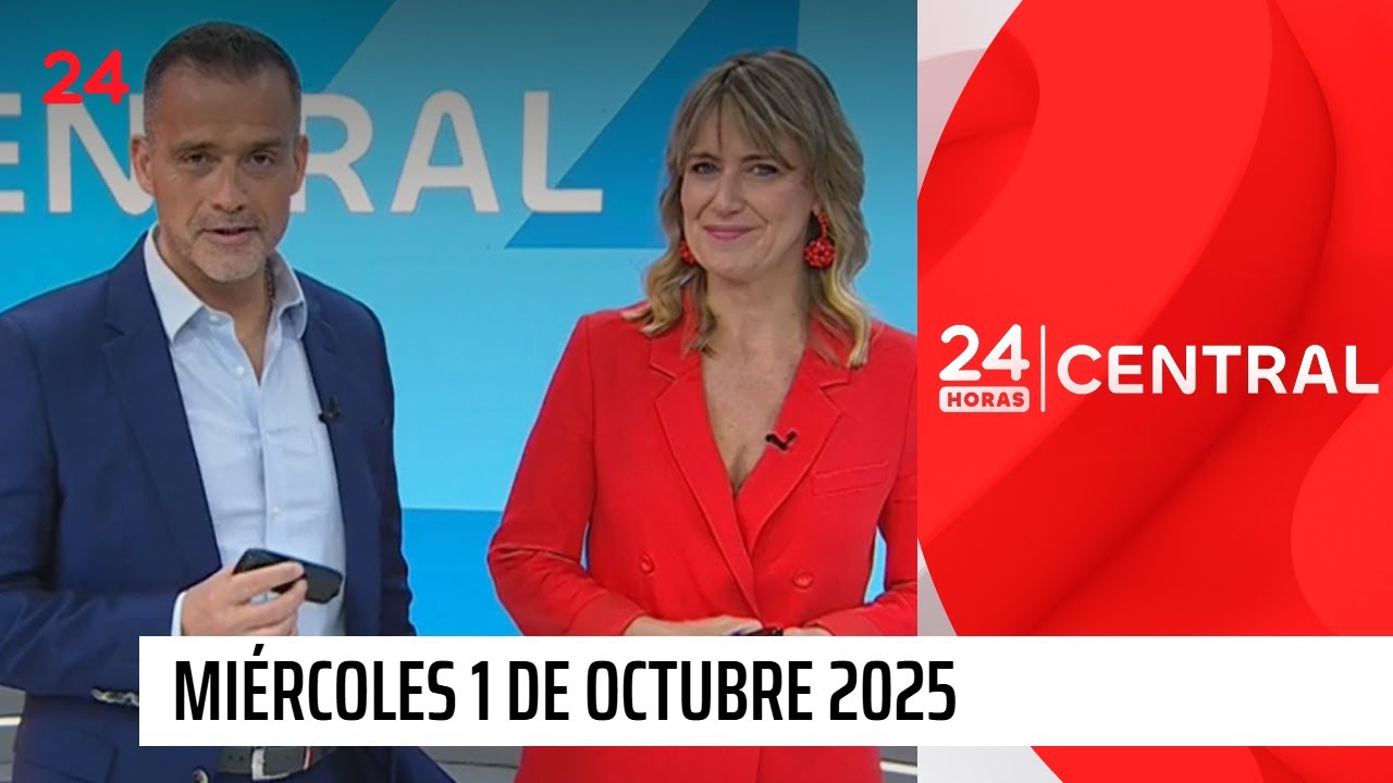 24 Horas Central Miércoles 1 De Octubre 2025 24 Horas Tvn Chile