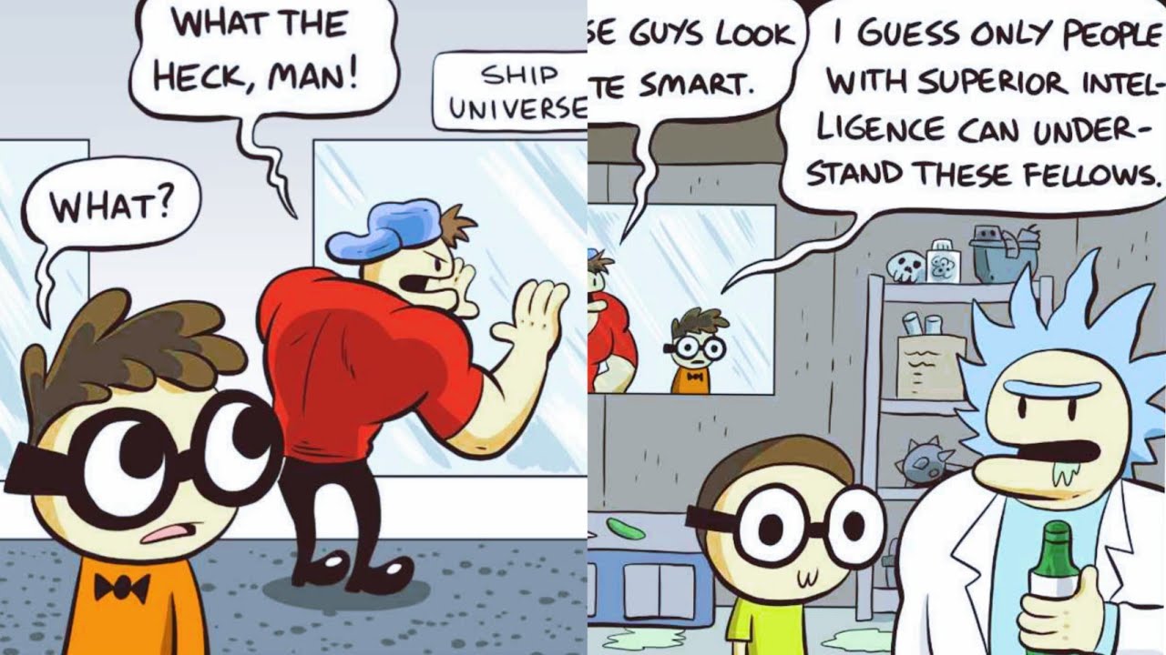 Funny Nerd And Jock Comic Dub 1 Youtube