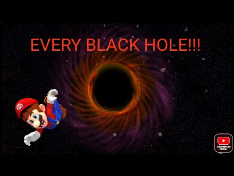Super Mario Galaxy Every Black Hole The Full Cut Youtube