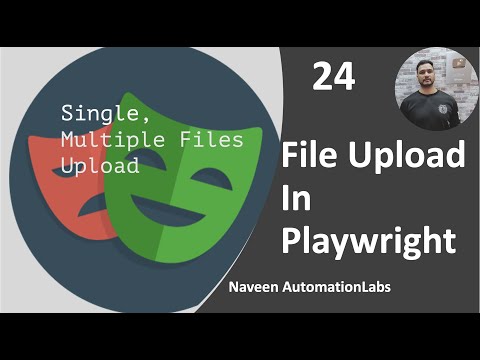 24 File Upload In Playwright Playwright With Java Youtube