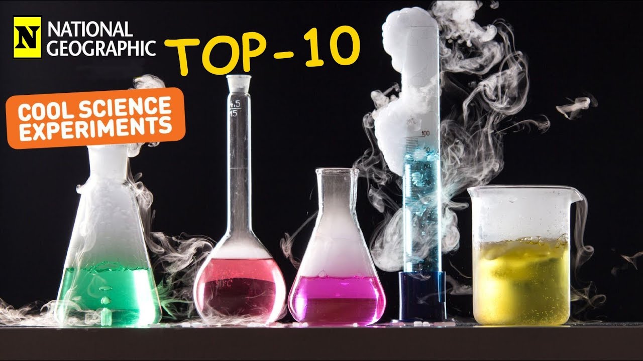 Top 10 Cool Science Experiments Amazing Science Experiments