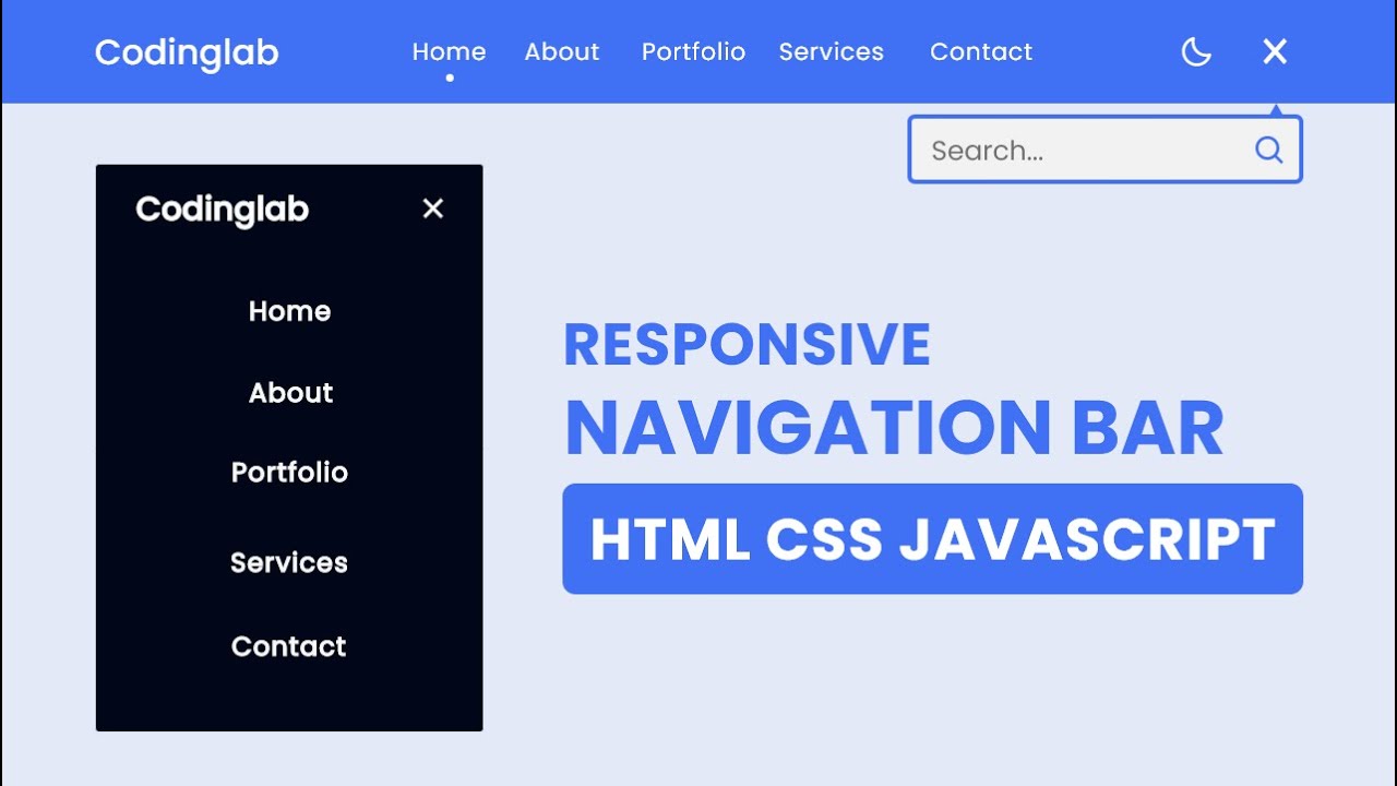 How To Add Navigation Bar In Html Css At Archie Cowley Blog