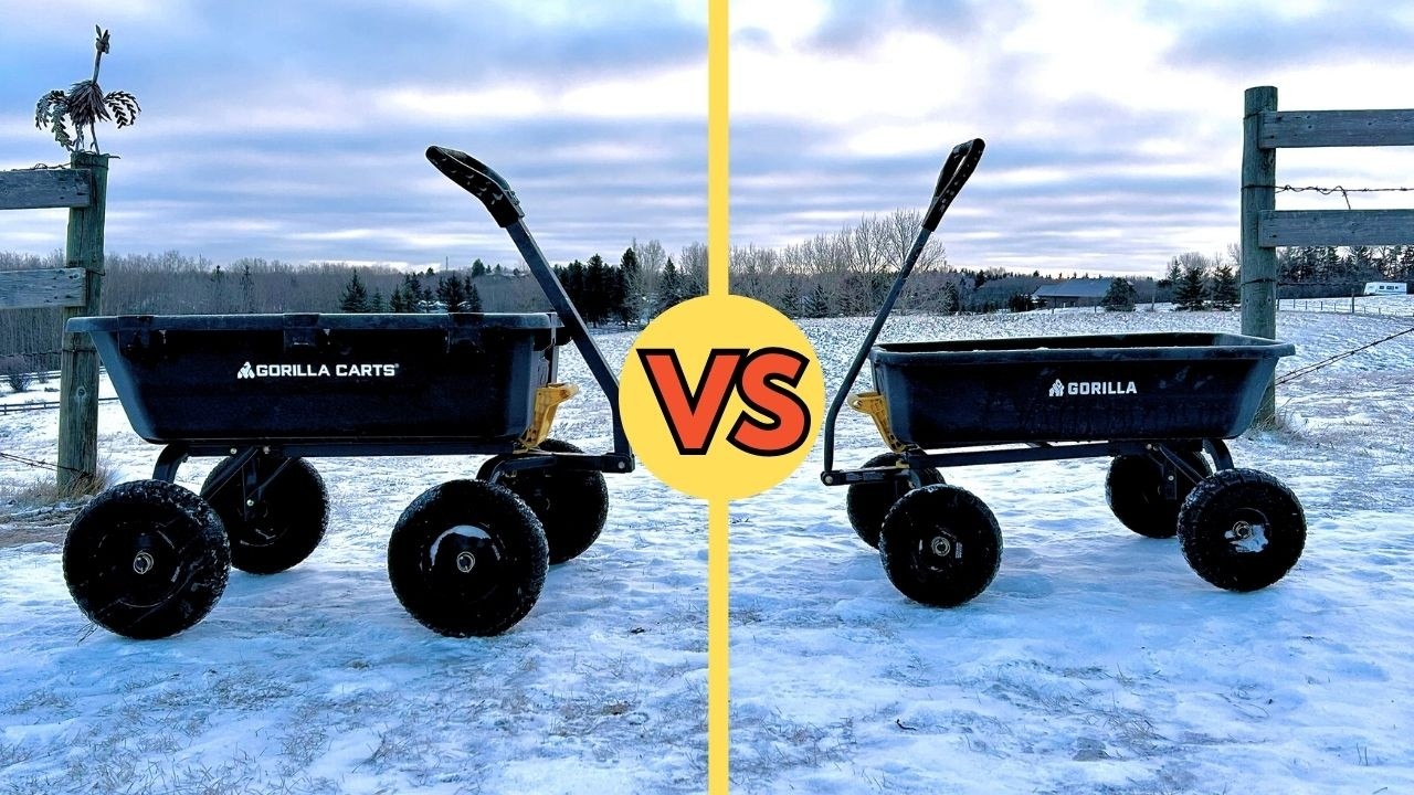 Ditch Your Wheelbarrow Gorilla Carts Are Better Youtube