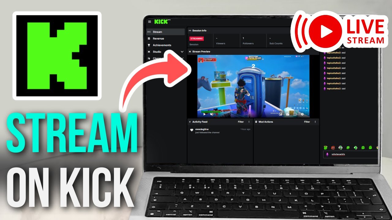 How To Stream On Kick Full Guide Youtube