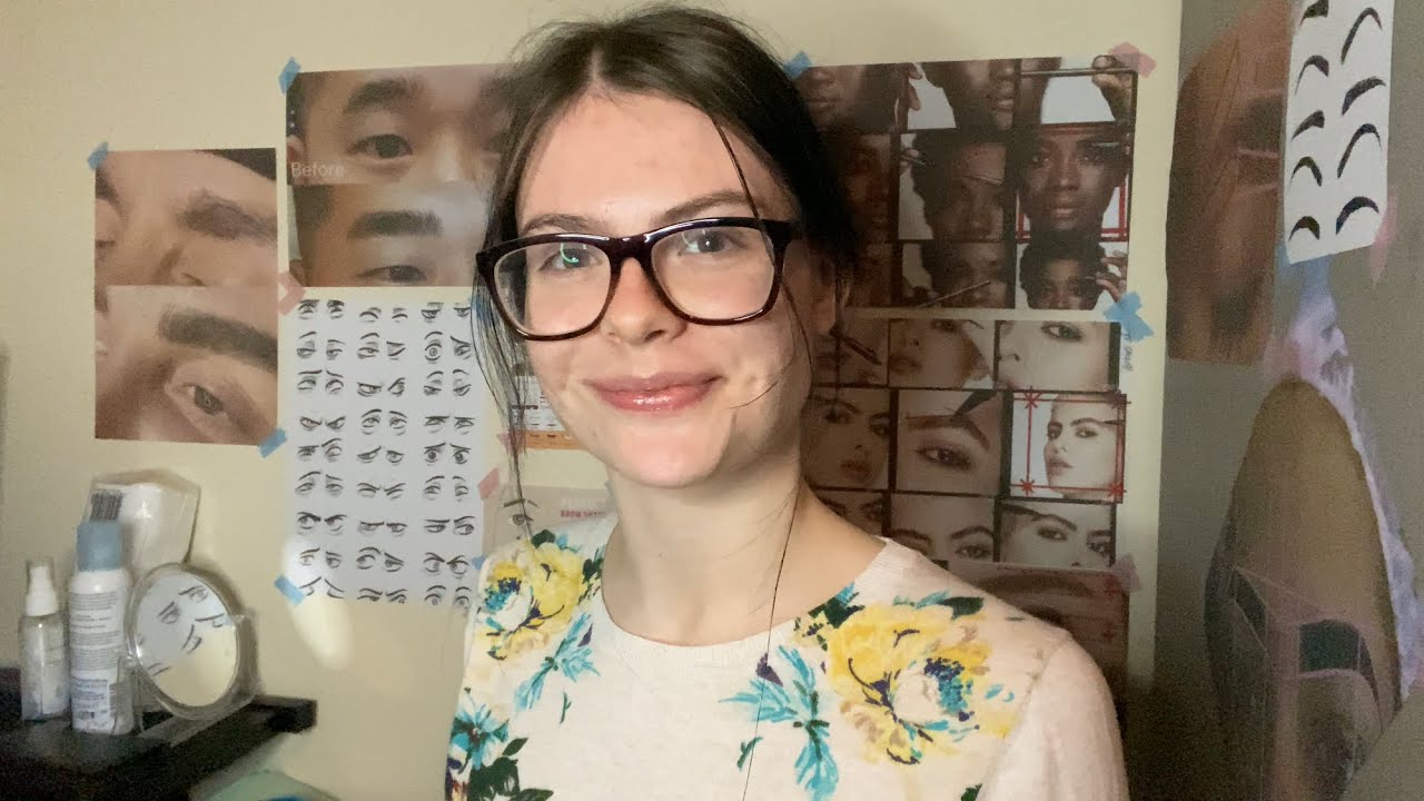 Asmr Doing Your Eyebrows Youtube