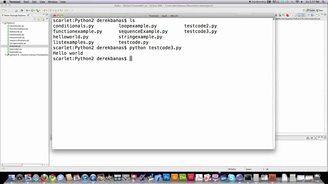 Python 2 7 Tutorial Pt 4 Youtube