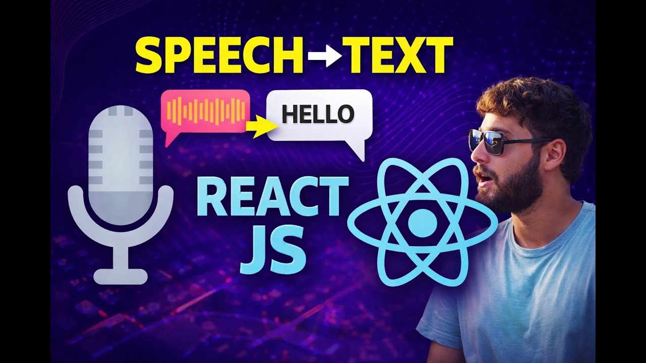 Speech To Text Speech Recognition App Reactjs Project Youtube