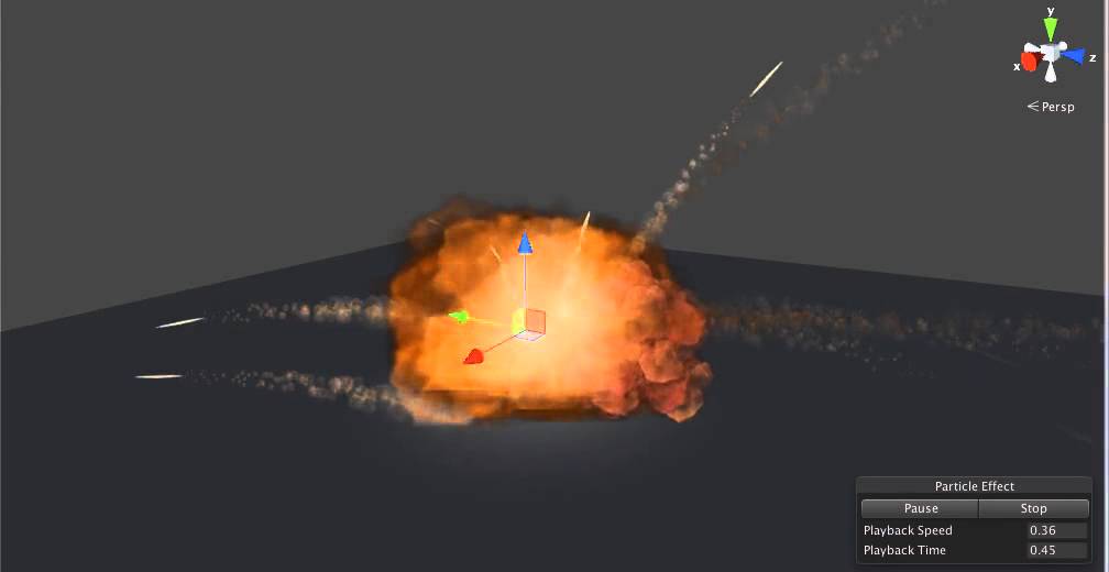 Unity3d Explosion Effect Test Youtube