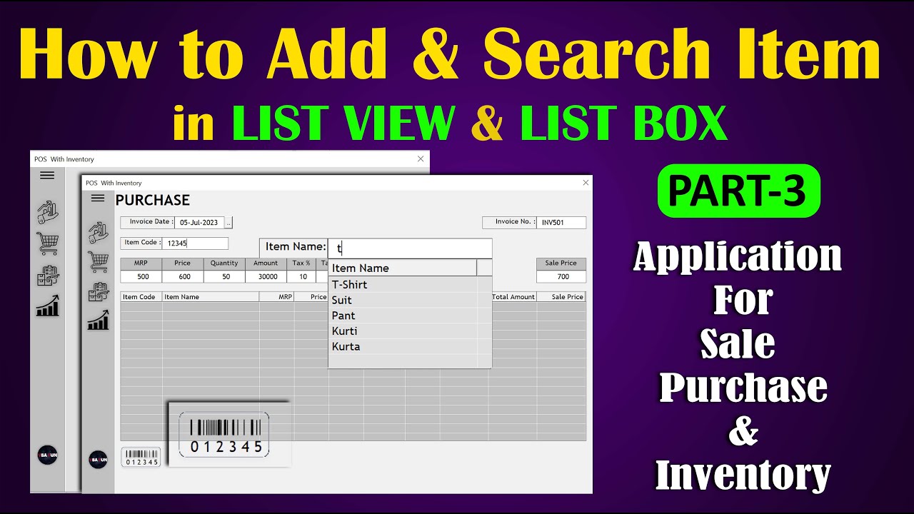 Excel Vba For Beginner To Advance Pt 3 Search Add Items In Listbox