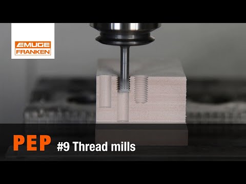 Pep 9 Thread Mills Basic Types Youtube