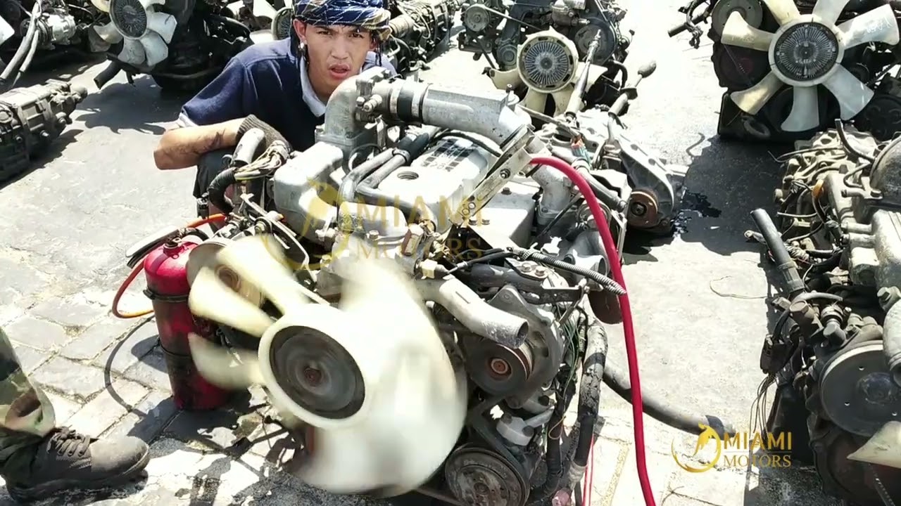 Nissan Td27 Startng Video Youtube