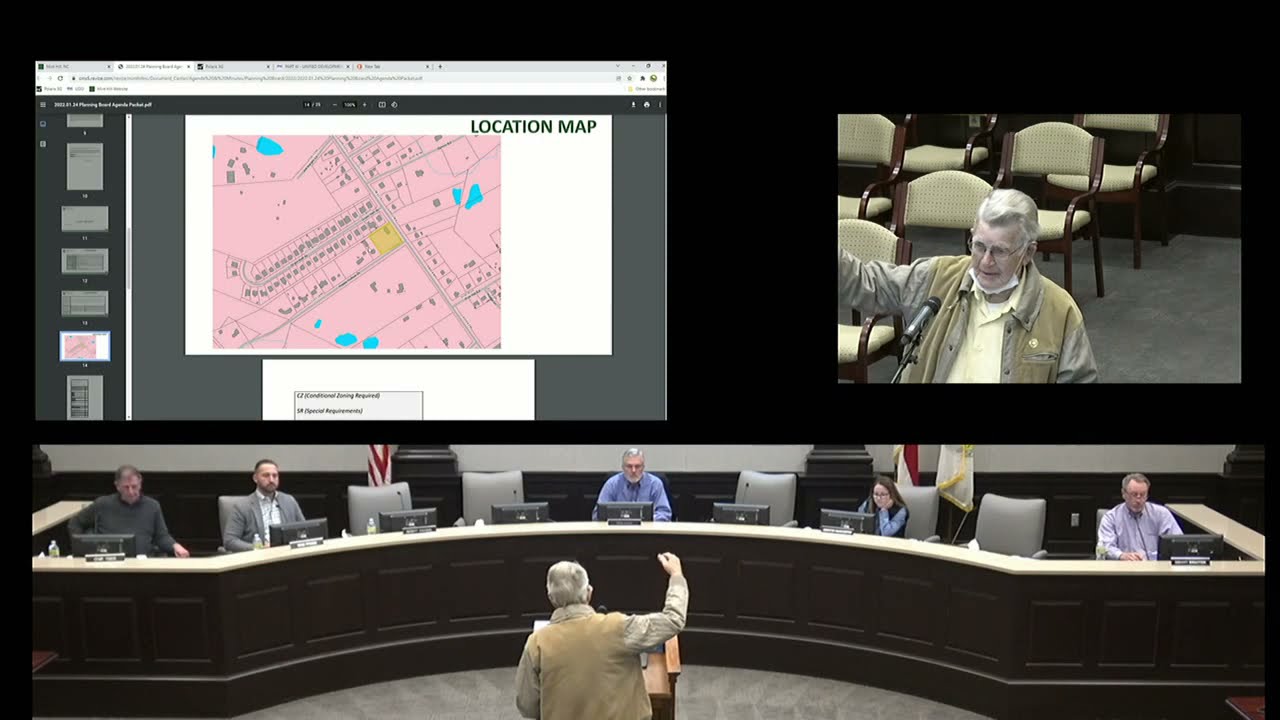 January 24 2022 Planning Board Meeting Youtube