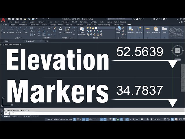 Autocad Elevation Marker Plan View Elevation Markers General Q A