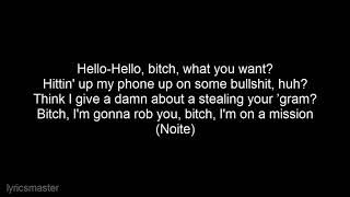 Freddie Dredd Cha Cha Lyrics Chords Chordify