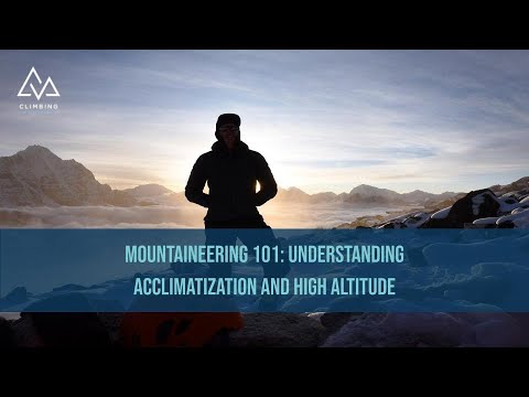 Mountaineering 101 High Altitude Acclimatization Ctss Webinar