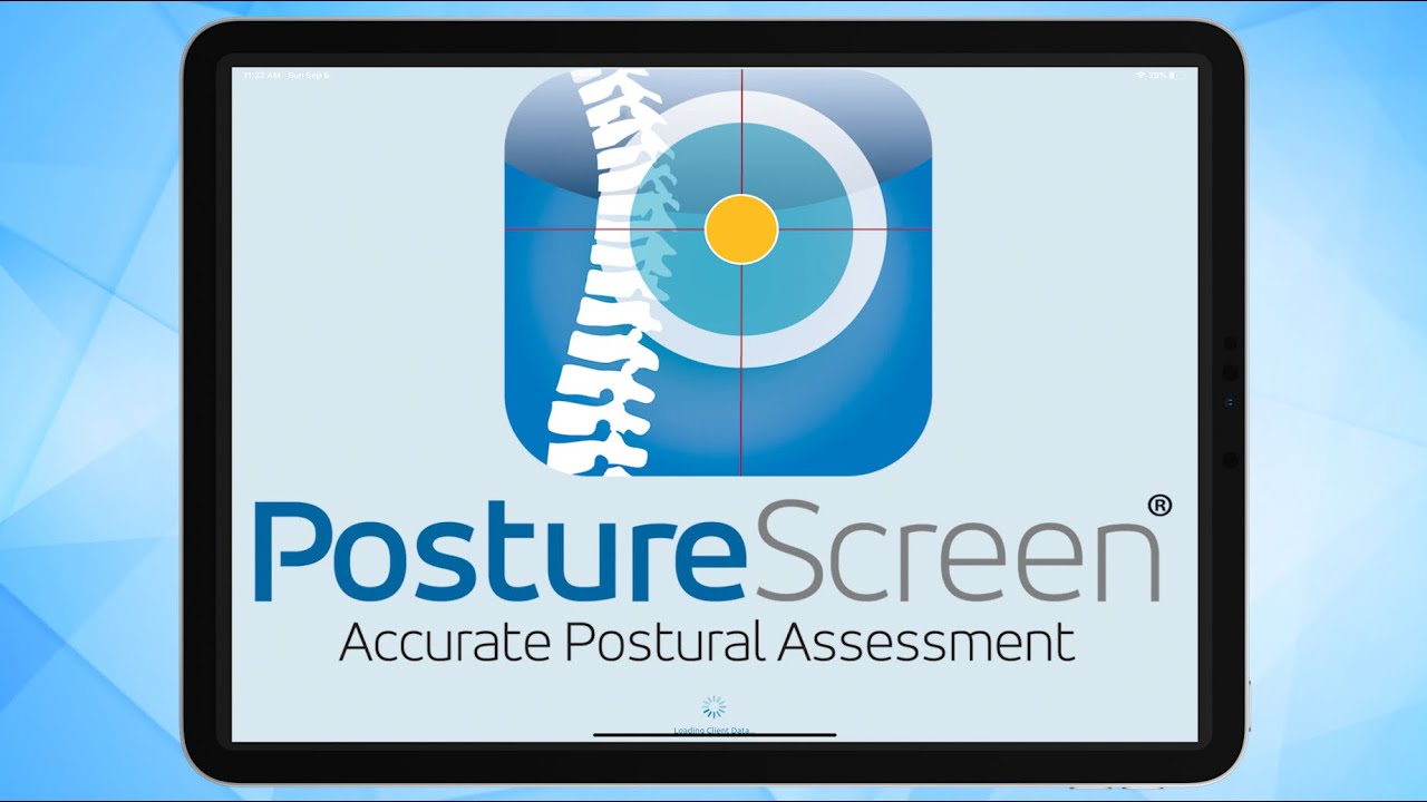 Posturescreen Application Introduction Www Postureanalysis Youtube