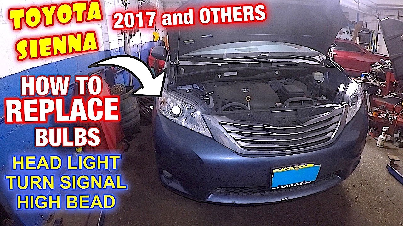 How To Replace Head Light Bulb Turn Signal And High Beam Bulb On