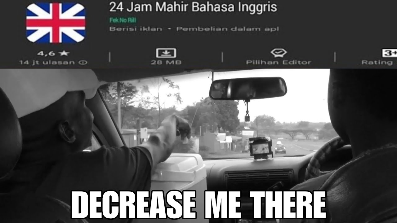 Decrease Me There 24 Jam Mahir Bahasa Inggris Youtube