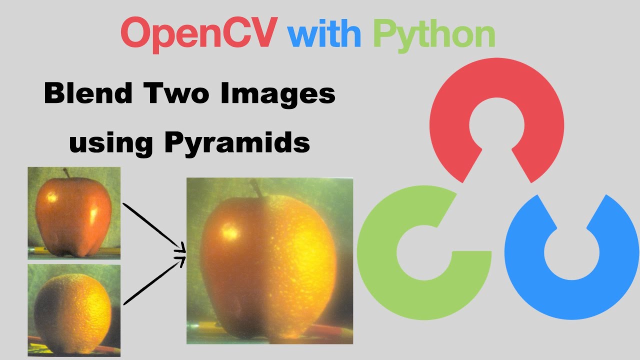Opencv With Python Project 7 Blending Images Using Image Pyramids