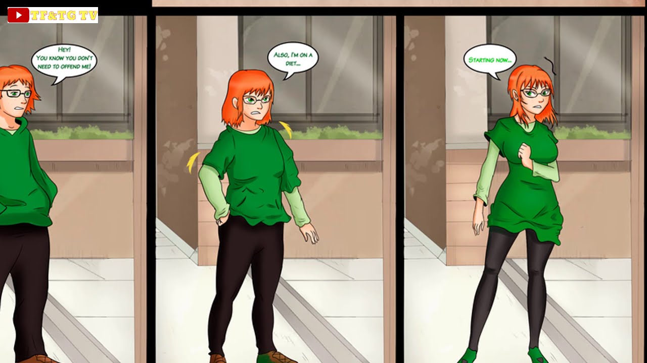 Tg Comic Tg Animations Mtf Male To Female Youtube