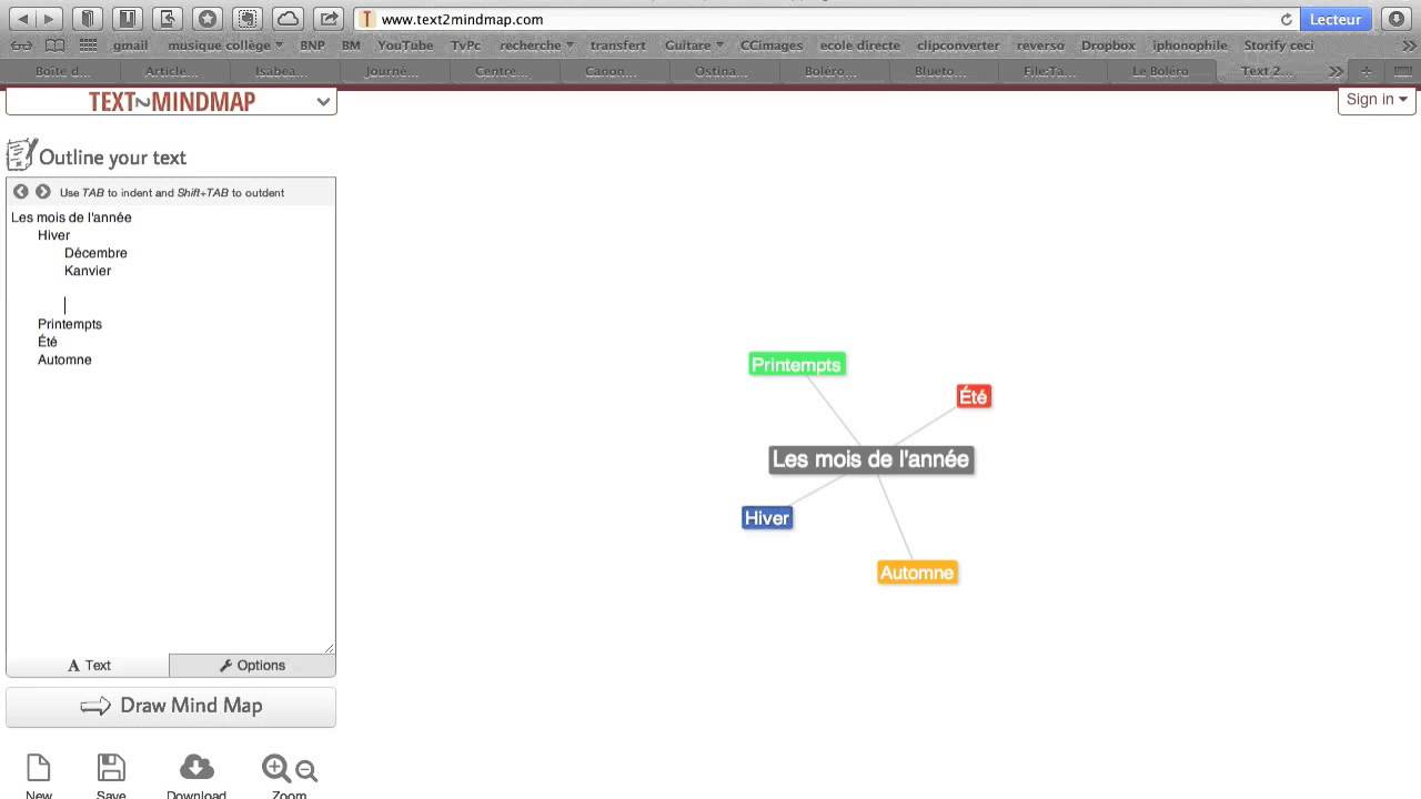 Découverte De Text2mindmap Youtube