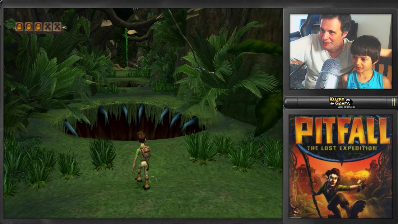 Pitfall The Lost Expedition Gamecube Gameplay Em Português Pt Br