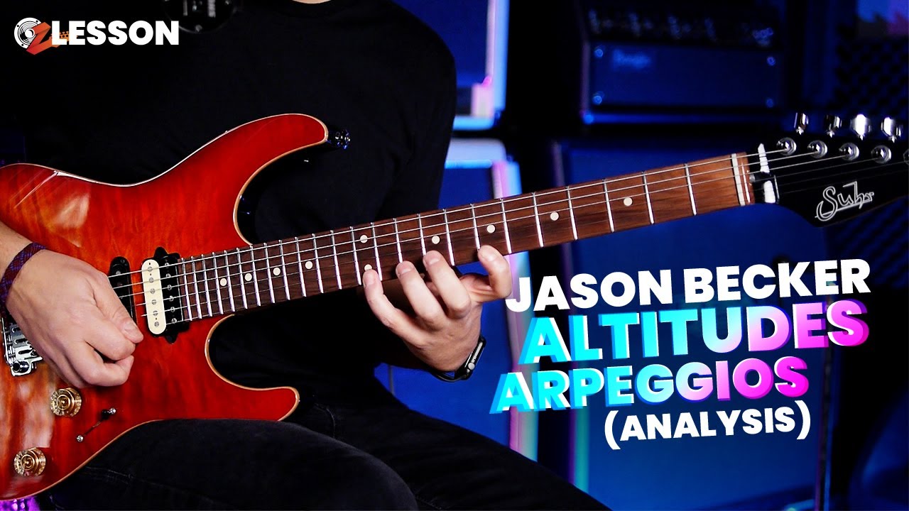 Jason Becker Altitudes Arpeggios Lesson Analysis Youtube