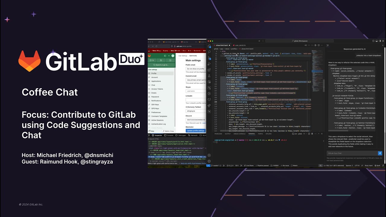 Gitlab Duo Coffee Chat Contribute To Gitlab Using Code Suggestions And
